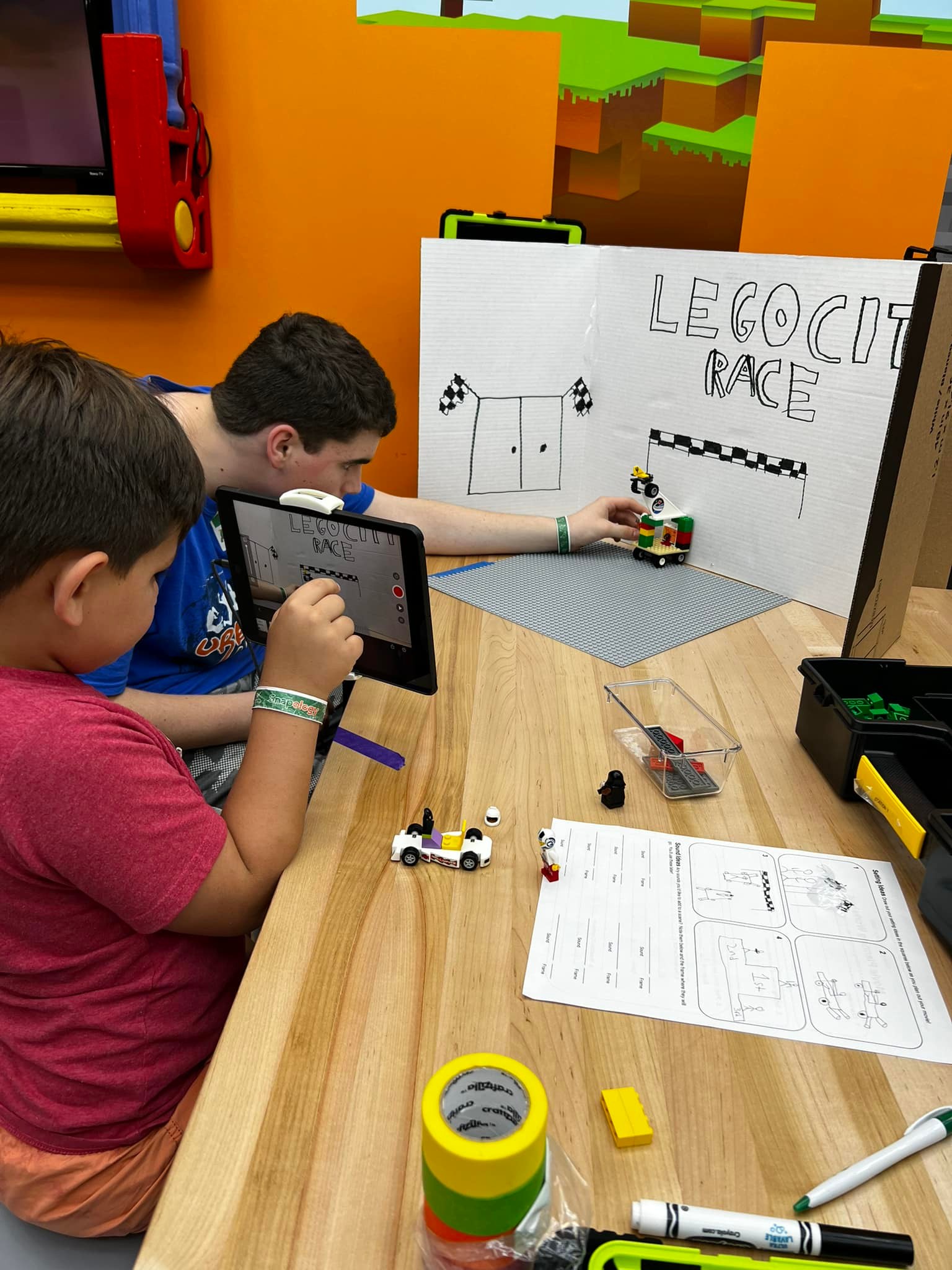 Animation Classes for Kids at Snapology